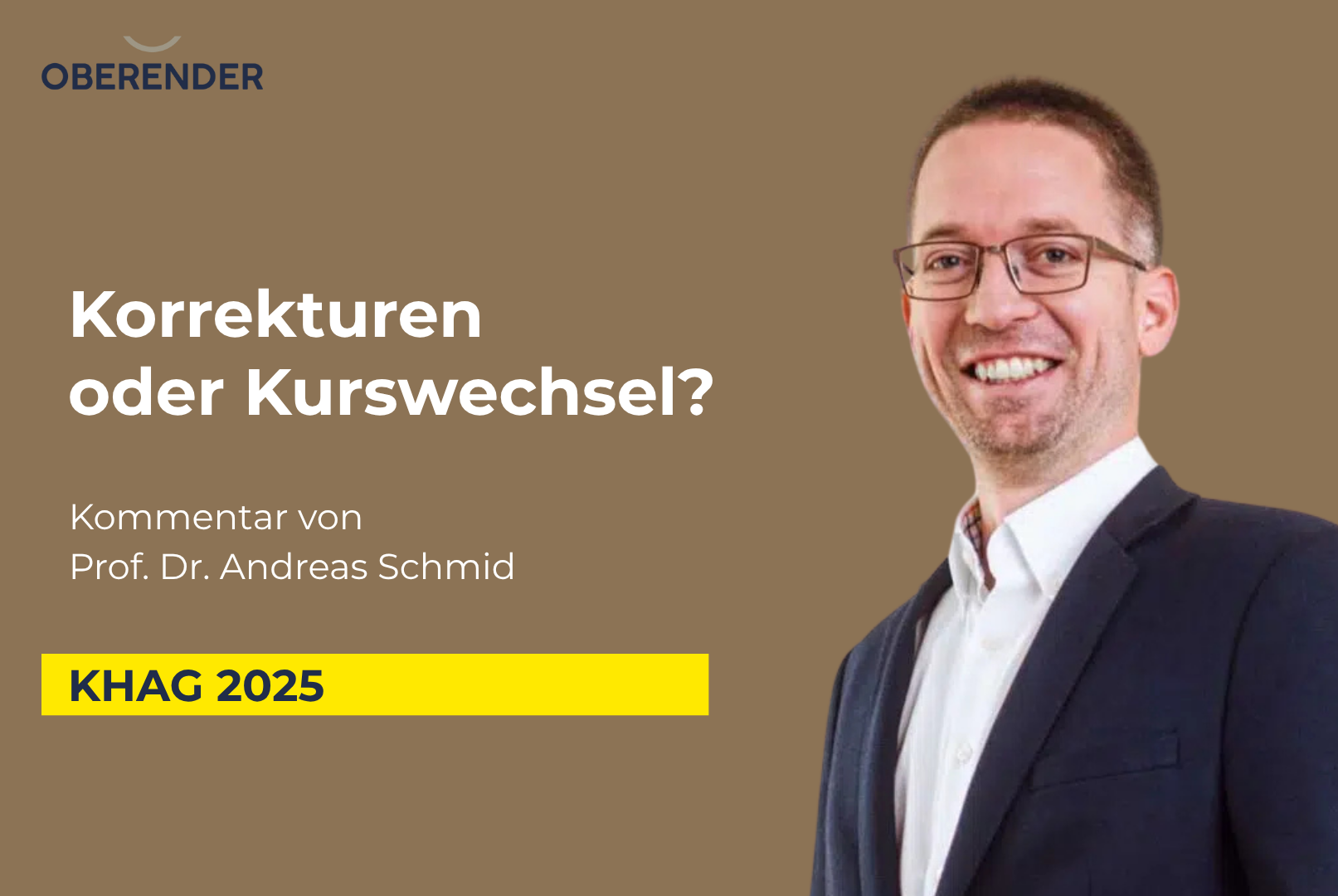 KHAG: Ein Gesetz der Anpassung – oder ein verpasster Aufbruch ...